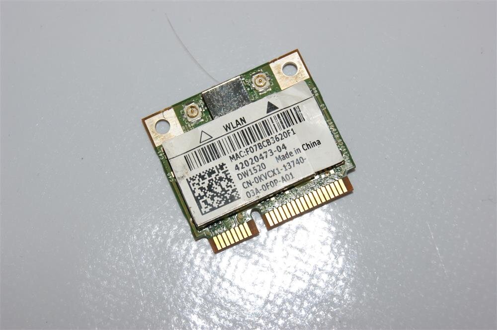 Alienware M17X P01E WLAN Karte Wifi Card 0KVCX1 DW1520, 8,95